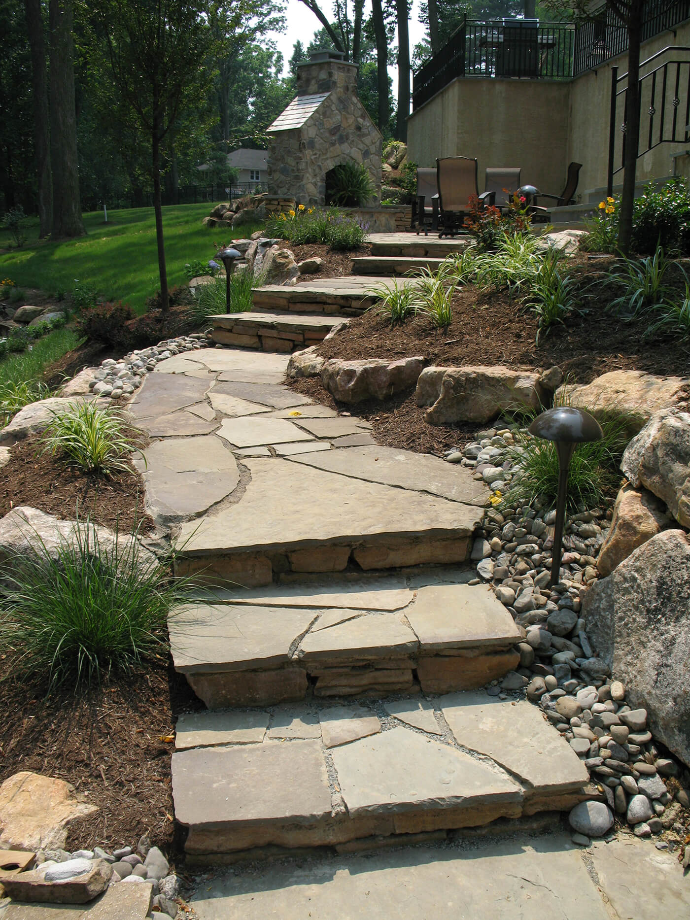 Steps & Stairs - Burkholder Landscape